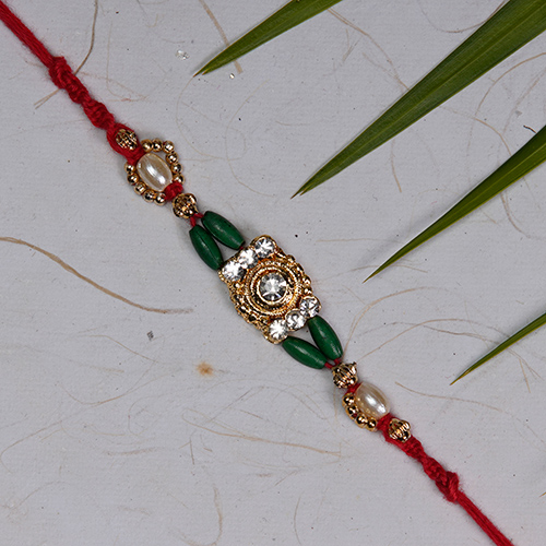 Diamond Rakhi, Send American Diamond Rakhi Online, Diamond Rakhi to India