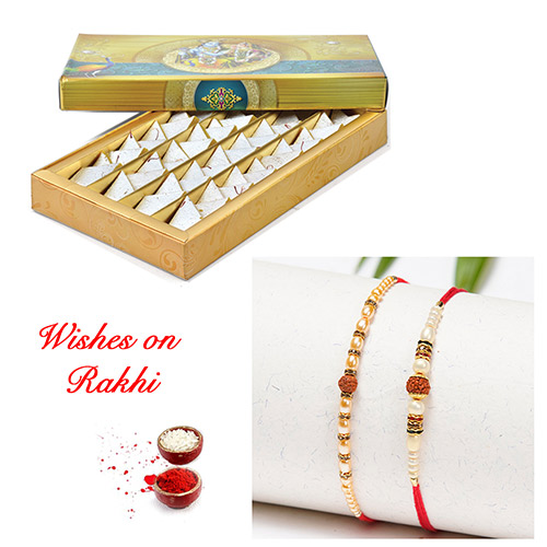 Send Rakhi with Sweets to India, Online Rakhi with Sweets, Rakhi with ...