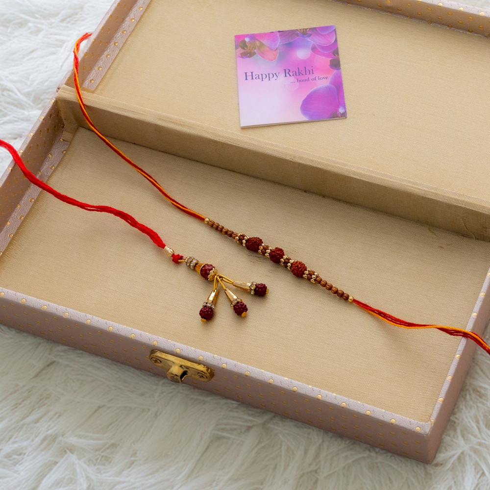 Our Signature Rakhi Box: Bhaiya Bhabhi Set for Rakshabandhan - PRPL1236_Box